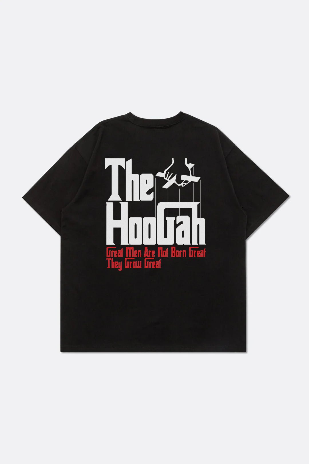 HOOGAH God Father Printed t-shirt/ Black - GROGROCERY