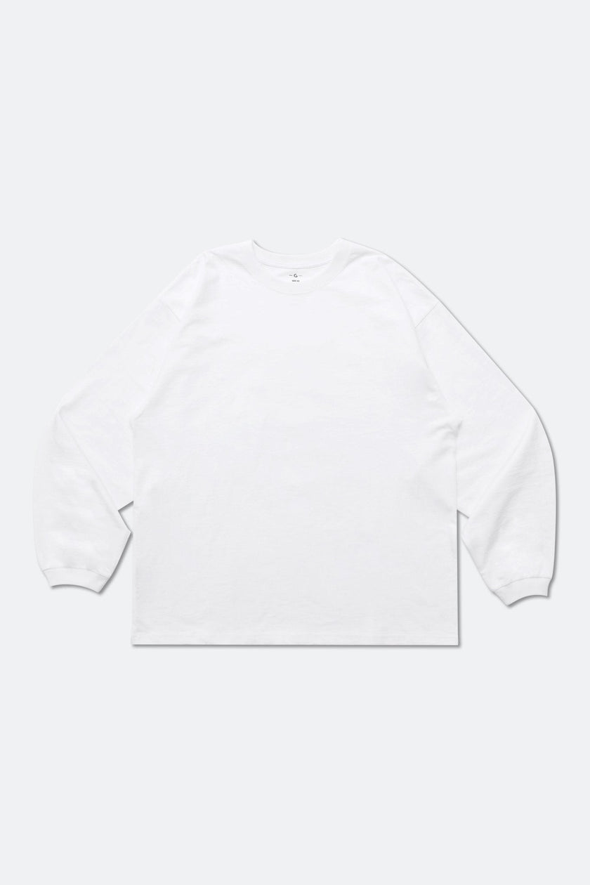 GROCERY FW23 LT-006 INVOICE LONG TOP/ WHITE - GROGROCERY